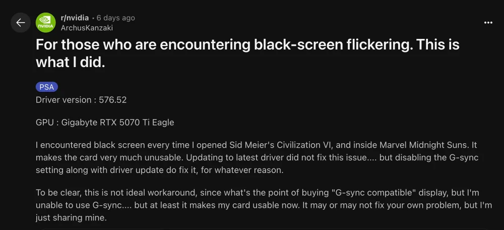How to Fix Black Screen issues with NVIDIA GPUs - DroidWin