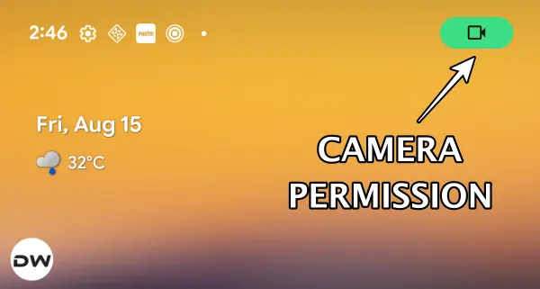 How to Disable Location, Camera, Microphone Green Indicators - DroidWin